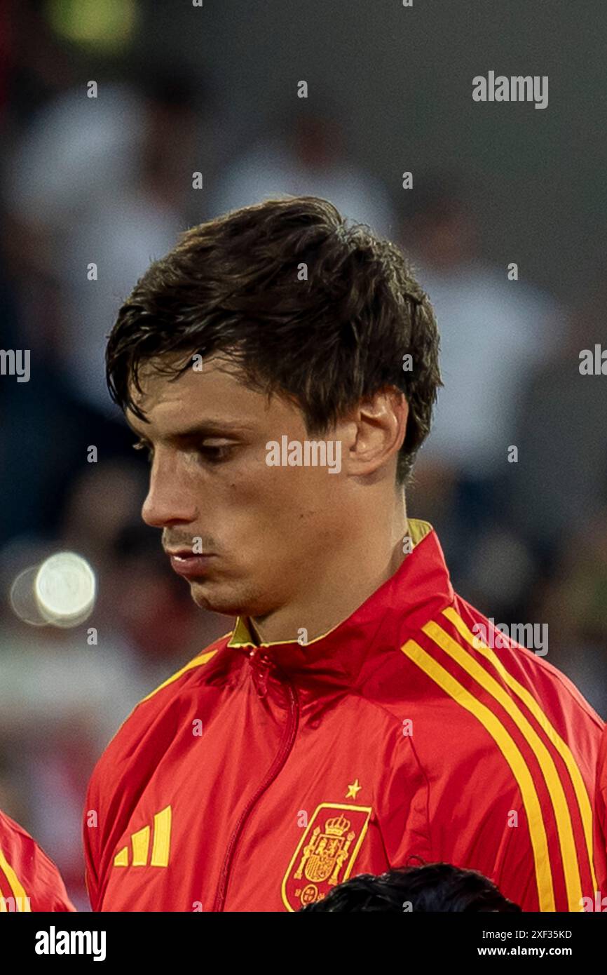 Robin Le Normand (Spain) during the UEFA Euro Germany 2024 match ...