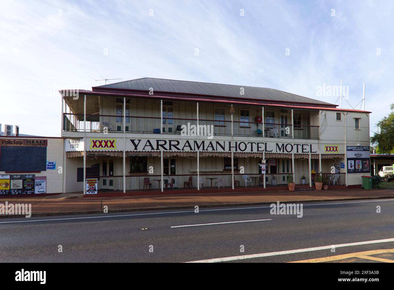 Historic The Yarraman Hotel Motel stands as a beacon of hospitality in ...