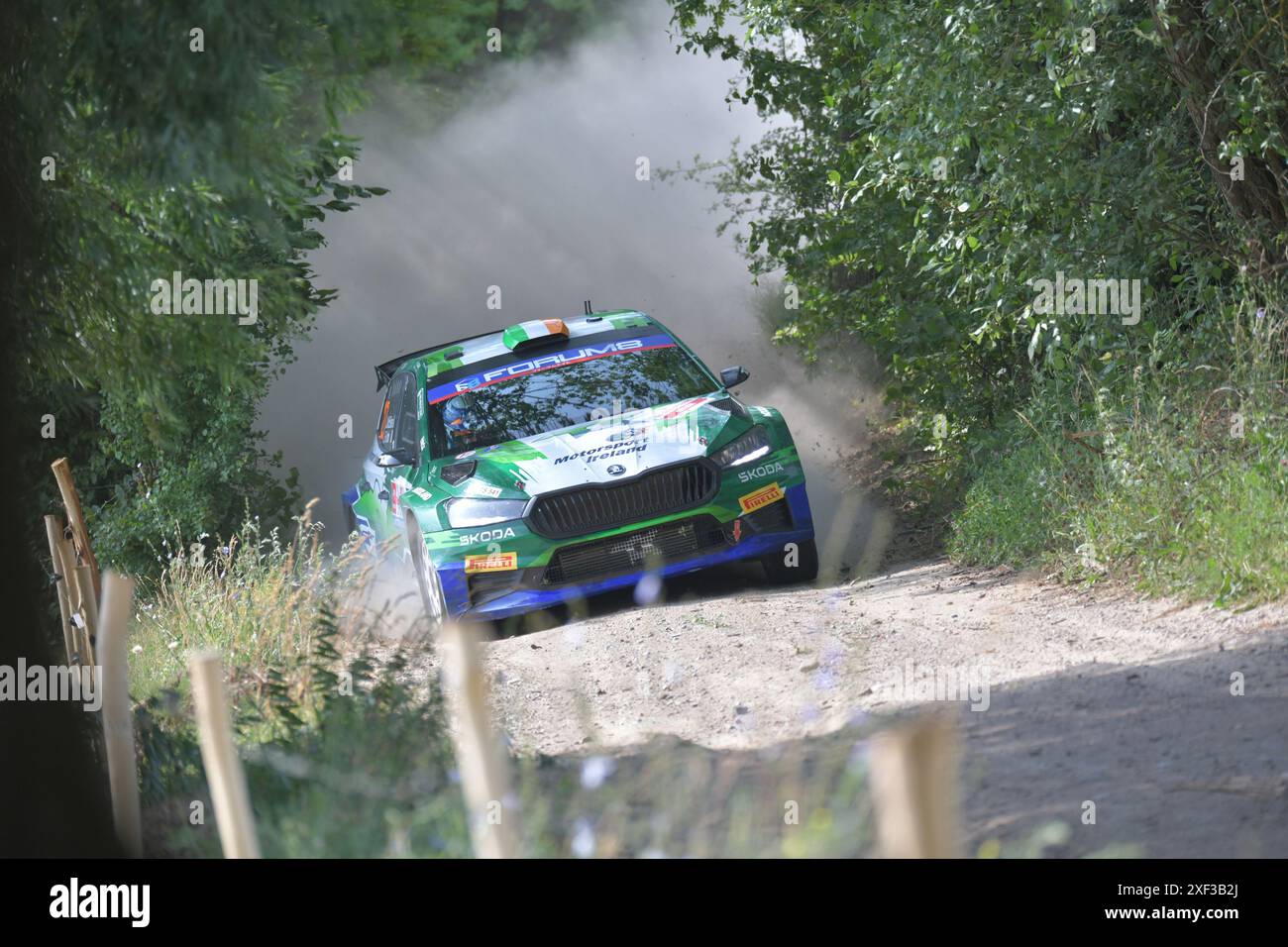 #27 Josh MC ERLEAN (IRL) / James FULTON (IRL), SKODA Fabia RS Rally2 ...