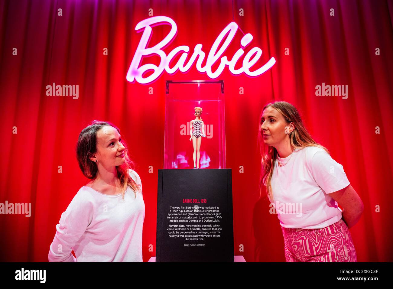 London, UK. 1st July, 2024. The very first Barbie from 1959 - Barbie ...