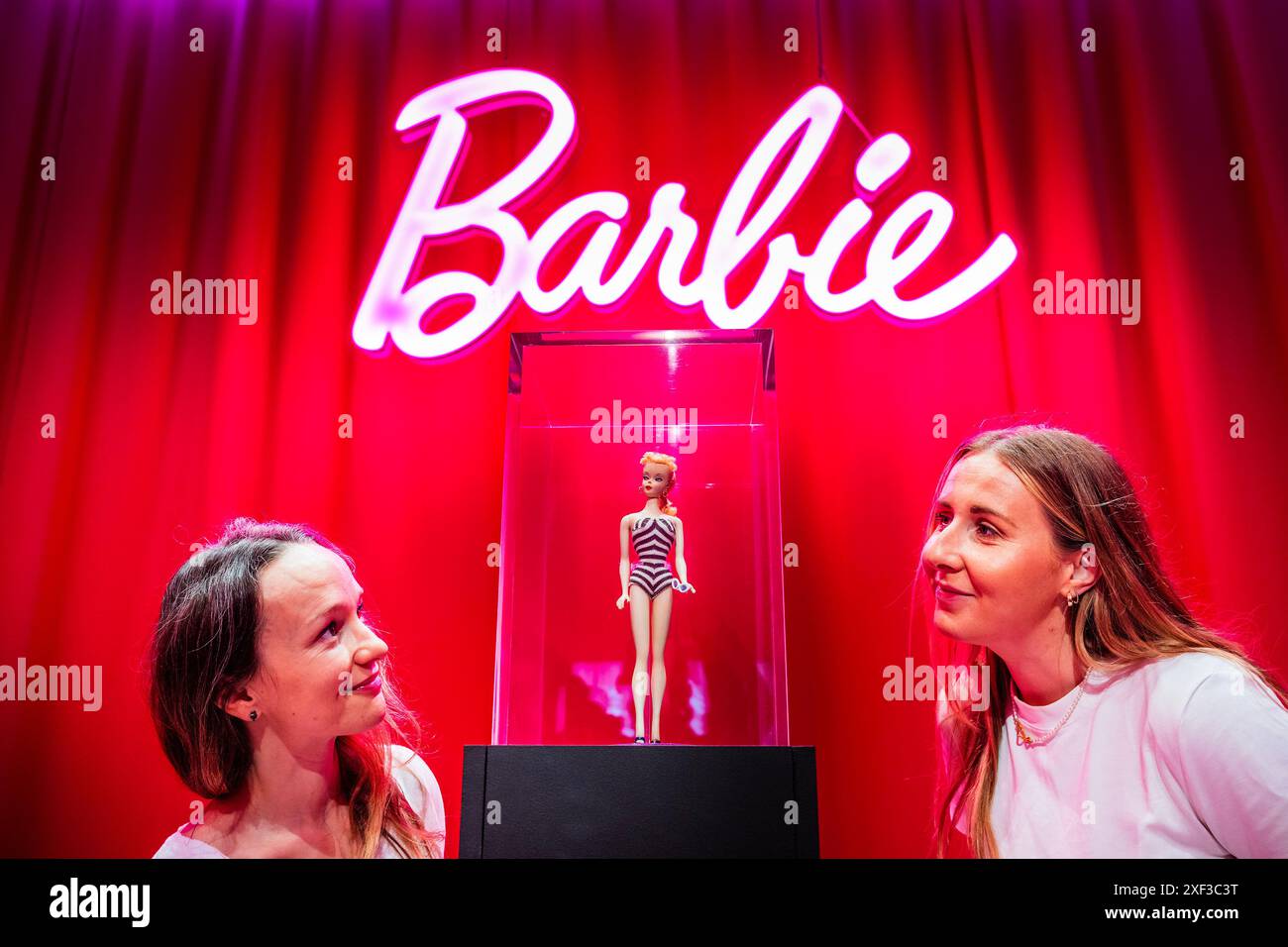 London, UK. 1st July, 2024. The very first Barbie from 1959 - Barbie ...