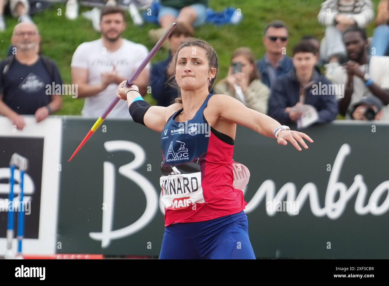 Alizée Minard, Women's Javelin Throw during the French Athletics ...