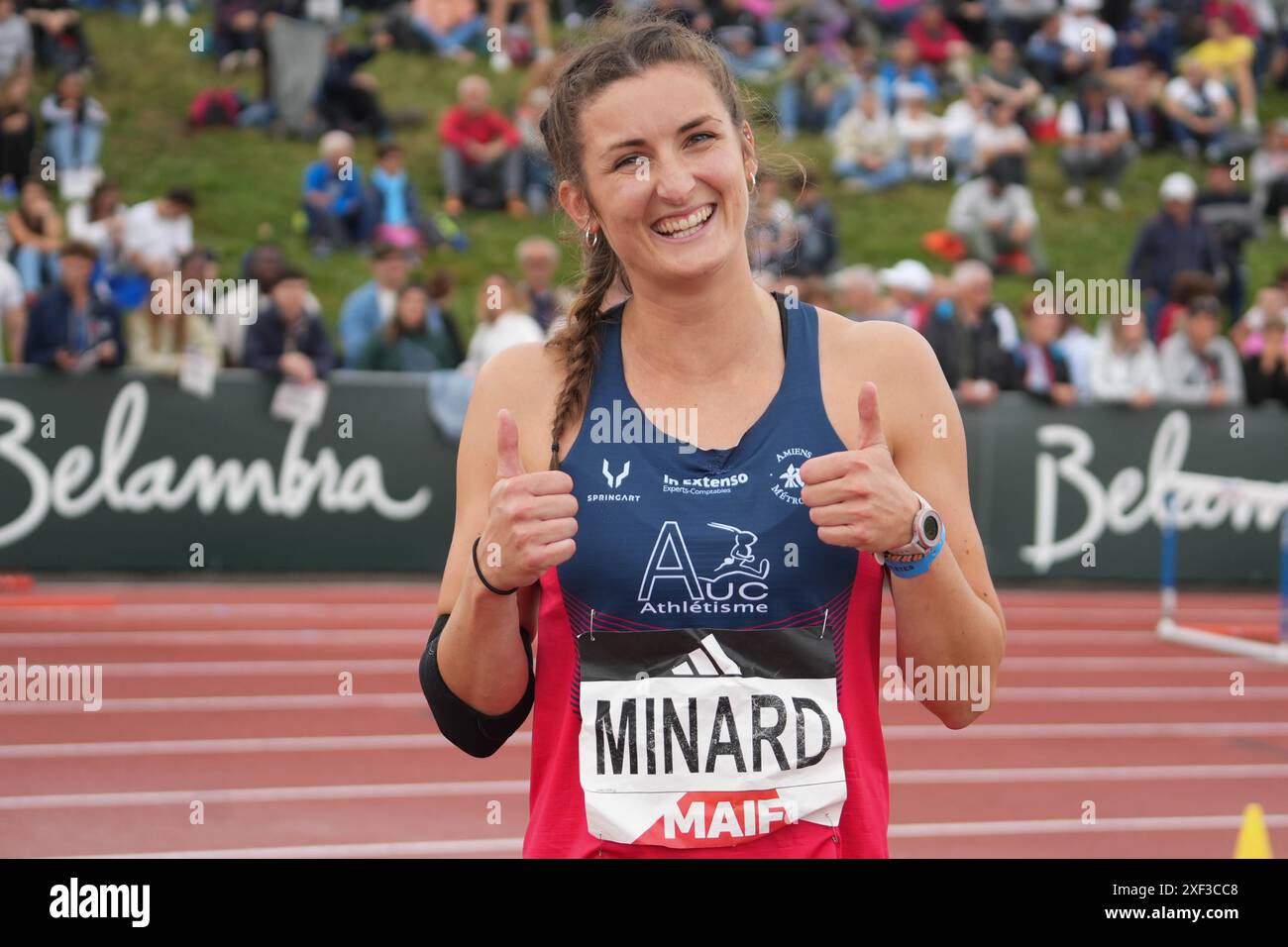 Alizée Minard, Women's Javelin Throw during the French Athletics ...