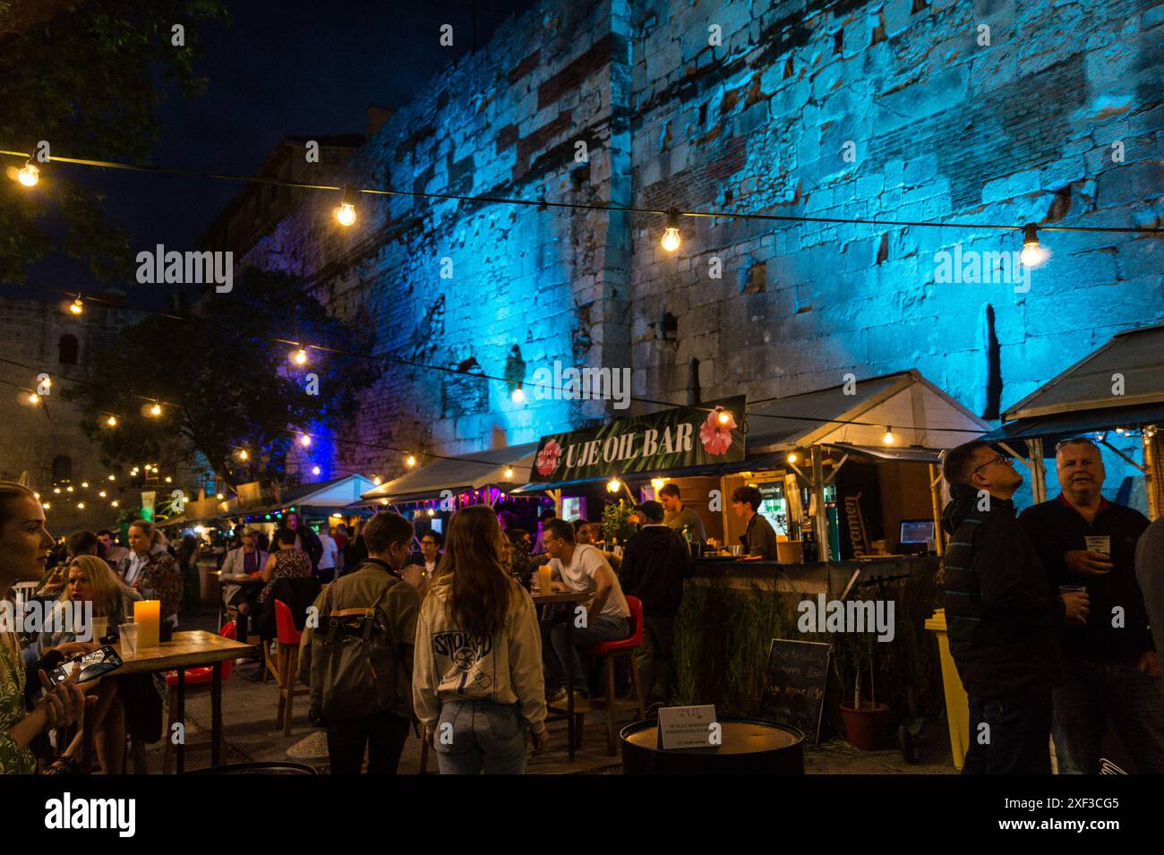Spring Festival, Silver Gate, Srebrena Vrata, Diocletian's palace ...