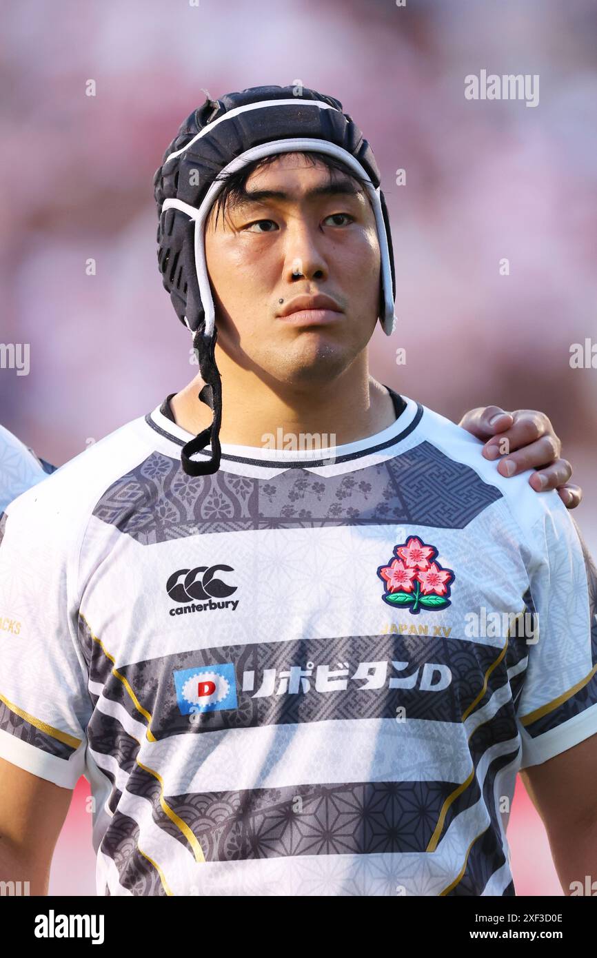 Tokyo, Japan. 29th June, 2024. Mamoru Harada (JPN) Rugby : Lipovitan D Challenge Cup 2024 match ...