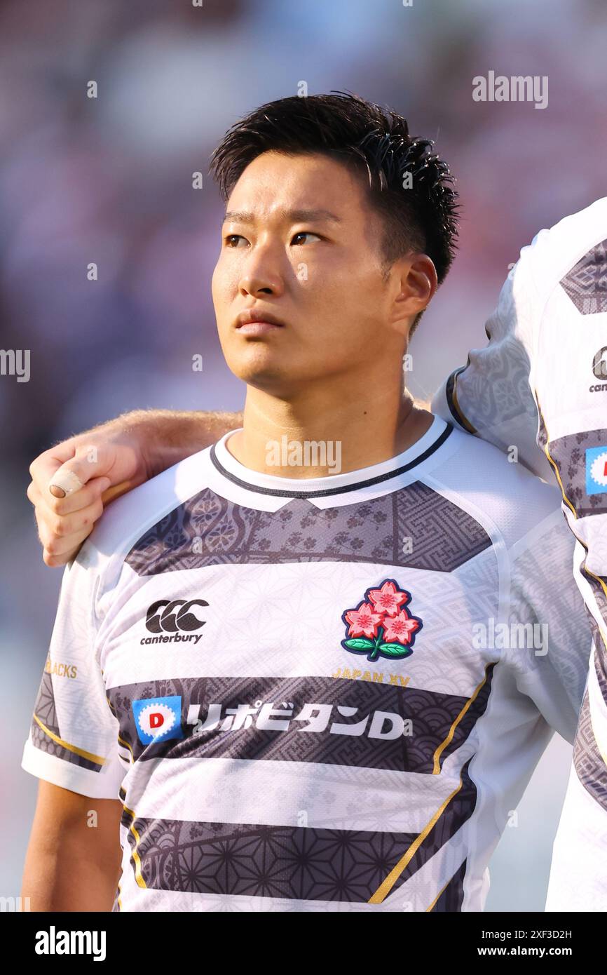Tokyo, Japan. 29th June, 2024. Naoto Saito (JPN) Rugby : Lipovitan D Challenge Cup 2024 match ...
