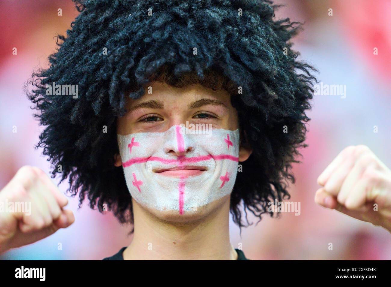 GEO fans in the best of 16 match SPAIN, Georgia. , . on Jun 30, 2024 in ...