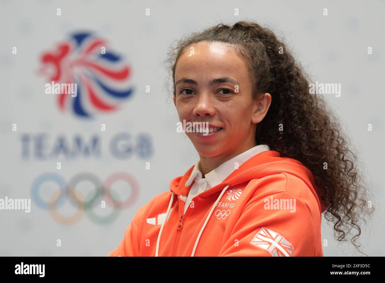 Team GB's Chelsea Giles during a Team GB kitting out session for the ...