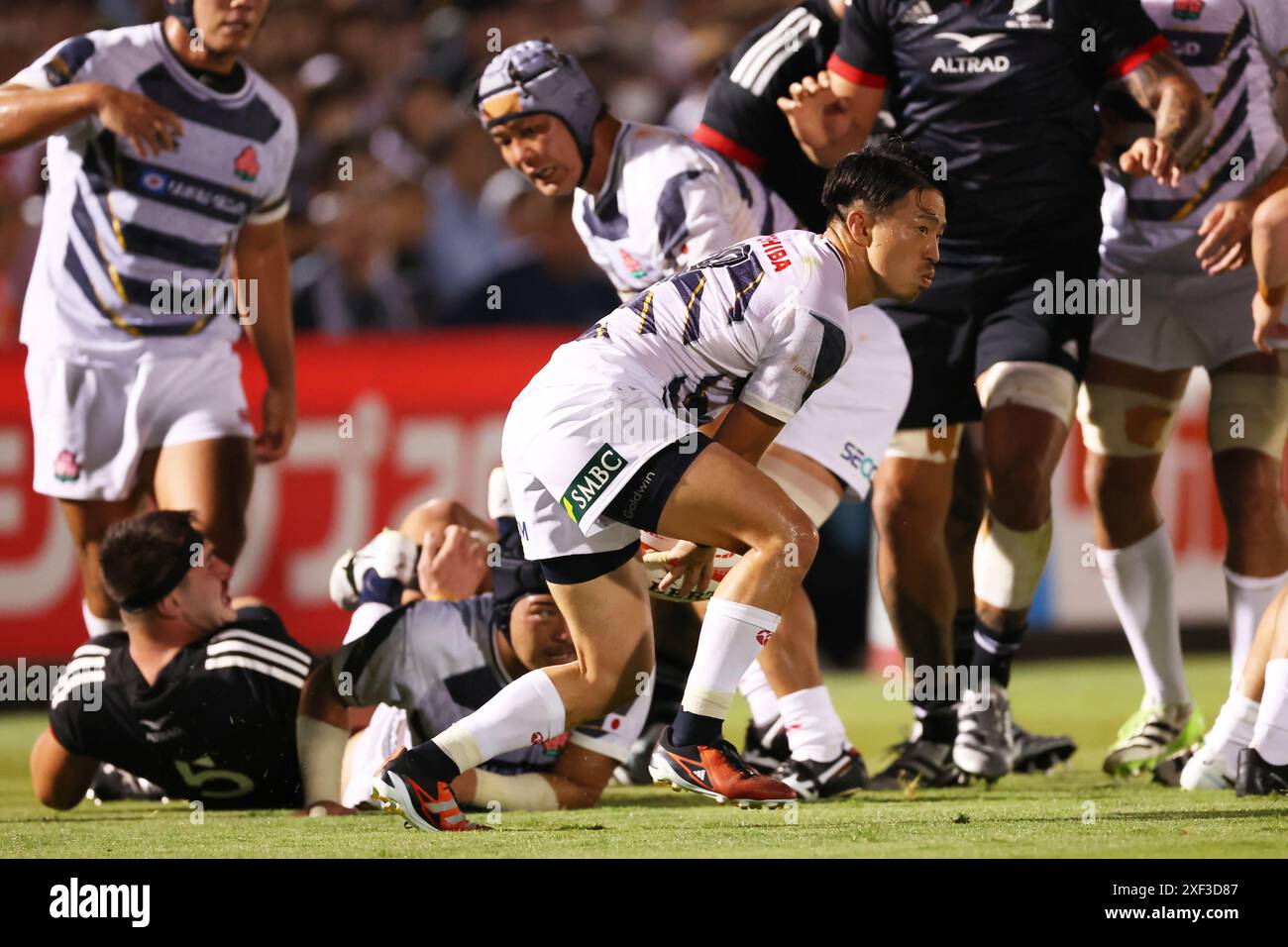 Tokyo, Japan. 29th June, 2024. Taiki Koyama (JPN) Rugby : Lipovitan D Challenge Cup 2024 match ...