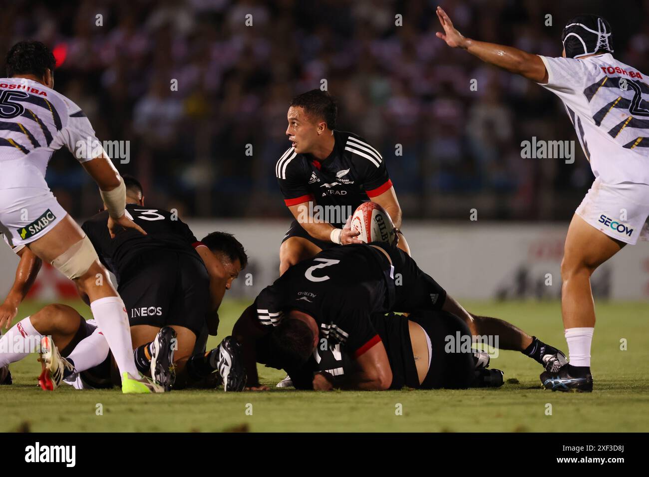 Tokyo, Japan. 29th June, 2024. Sam Nock (Maori All Blacks) Rugby ...