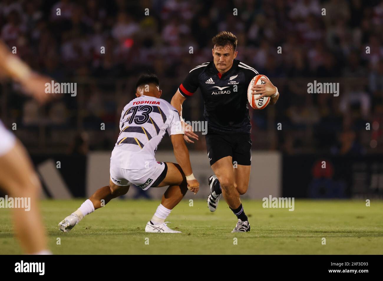 Tokyo, Japan. 29th June, 2024. Cole Forbes (Maori All Blacks) Rugby ...