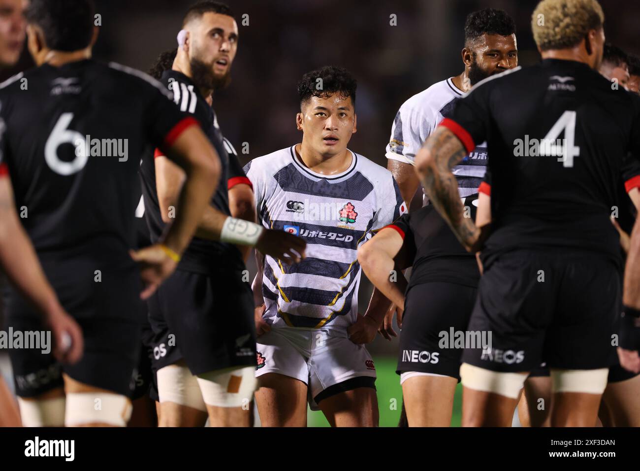 Tokyo, Japan. 29th June, 2024. Keijiro Tamefusa (JPN) Rugby : Lipovitan D Challenge Cup 2024 ...
