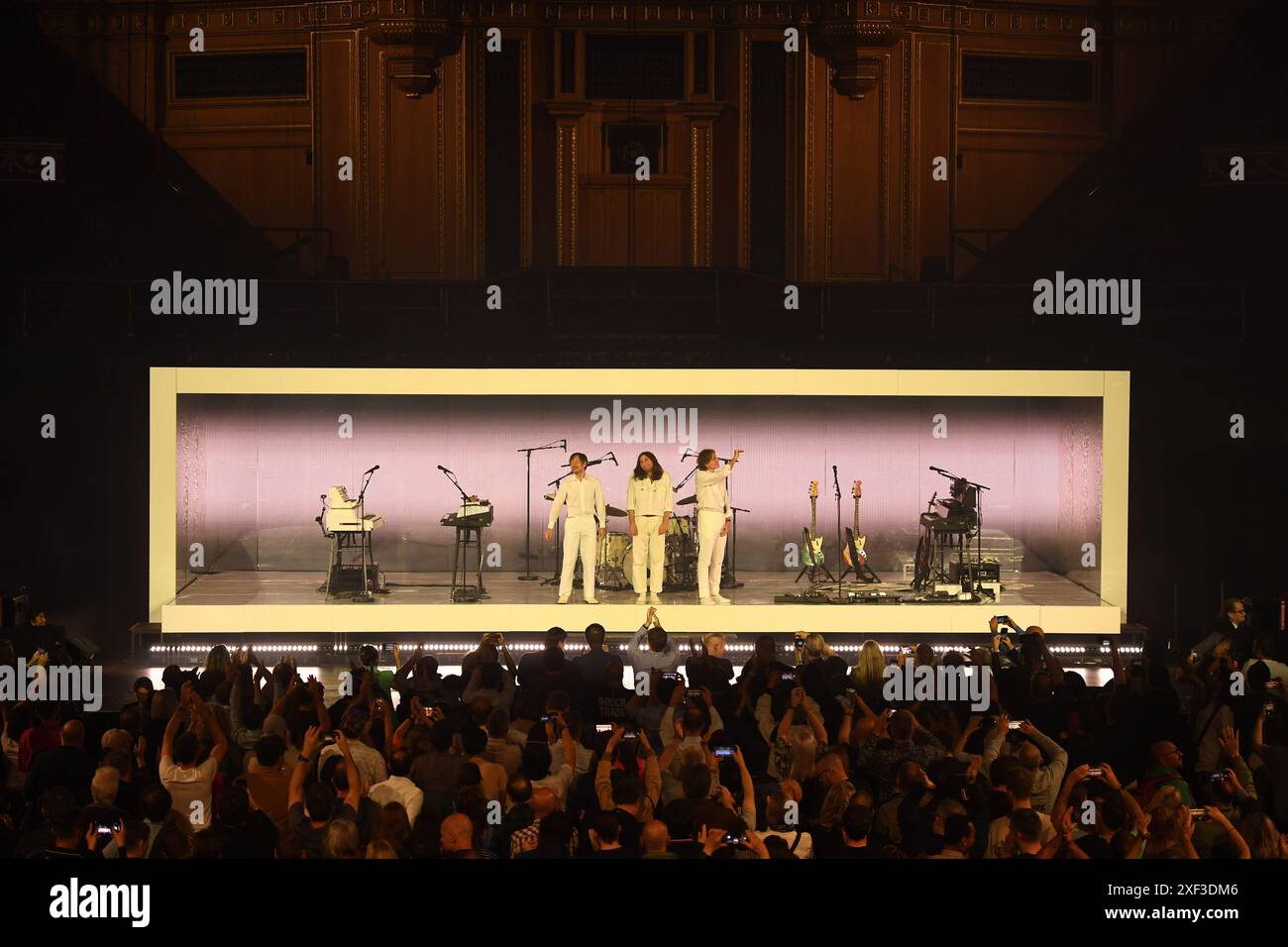 LONDON, ENGLAND - MAY 30: Jean-Benoît Dunckel and Nicolas Godin of ’AIR ...