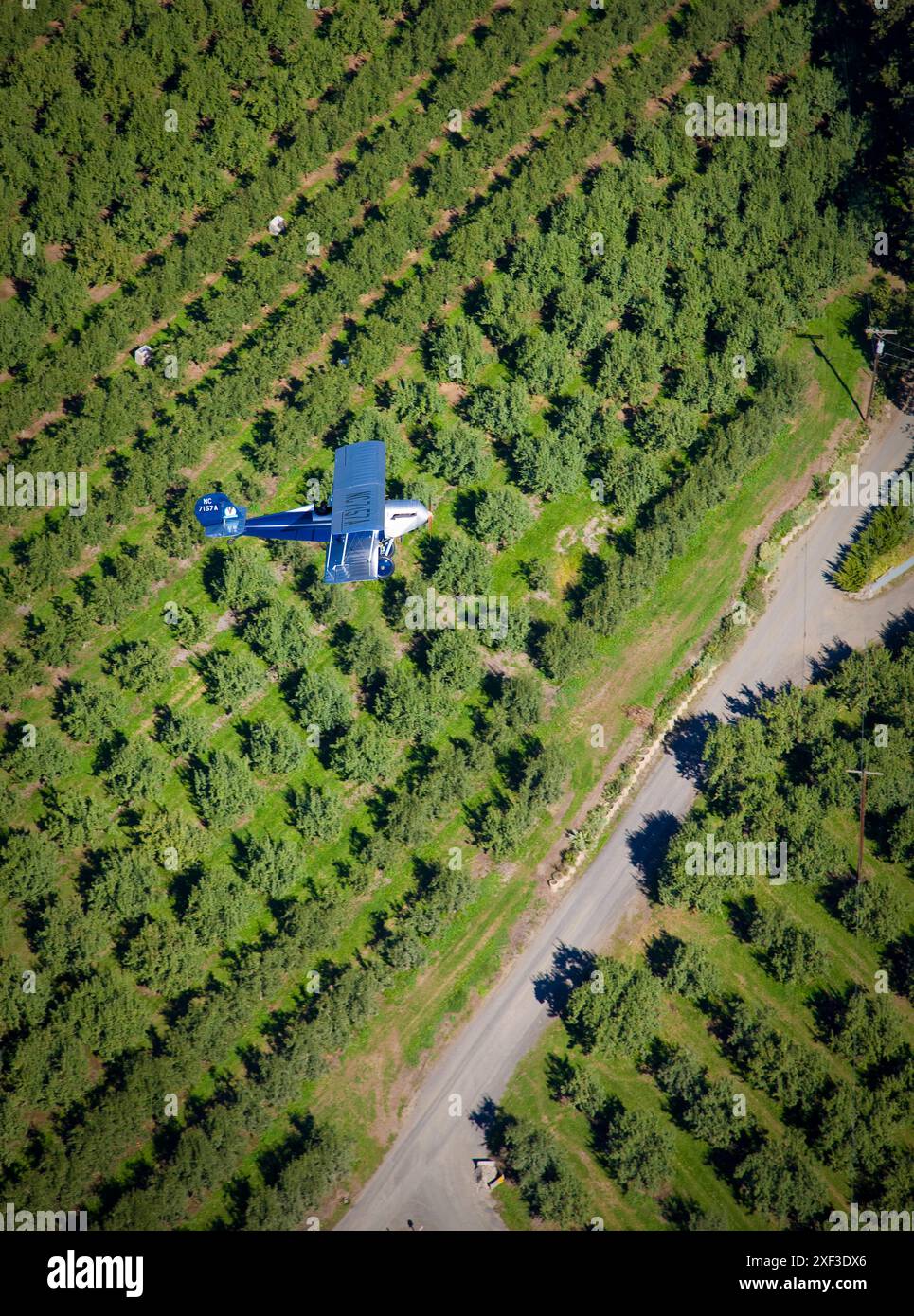 Aerial flying over valley river hi-res stock photography and images - Alamy