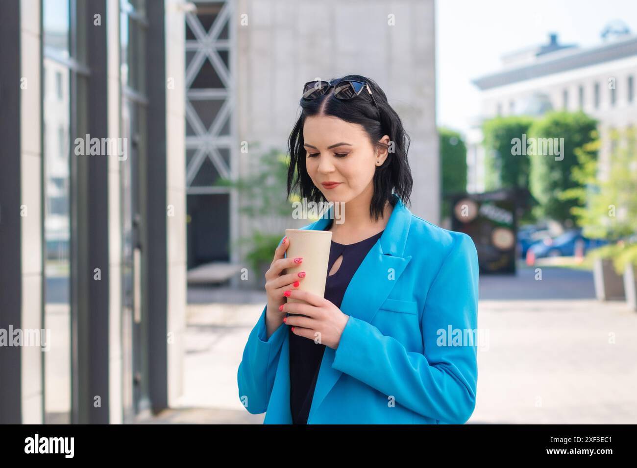 Young elegant Asian professional business woman, lady executive manager ...