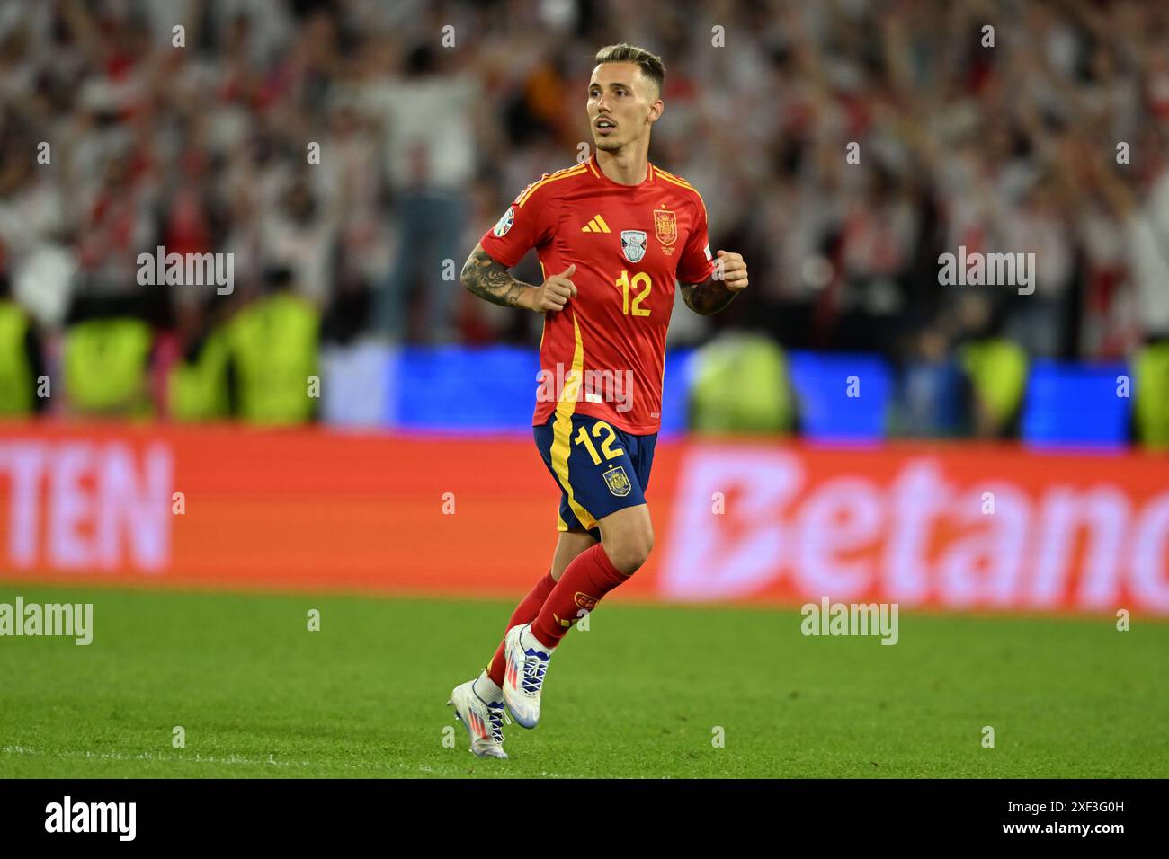 Alex Grimaldo (Spain) during the UEFA Euro Germany 2024 match between ...
