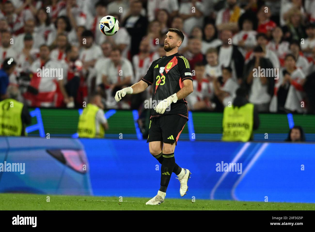 Unai Simon (Spain) during the UEFA Euro Germany 2024 match between ...
