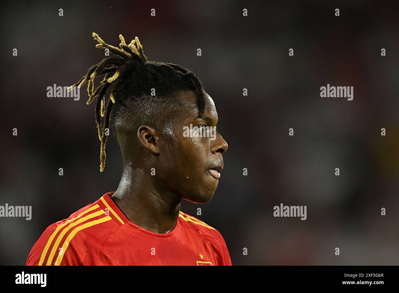 Nico Williams (Spain) during the UEFA Euro Germany 2024 match between ...