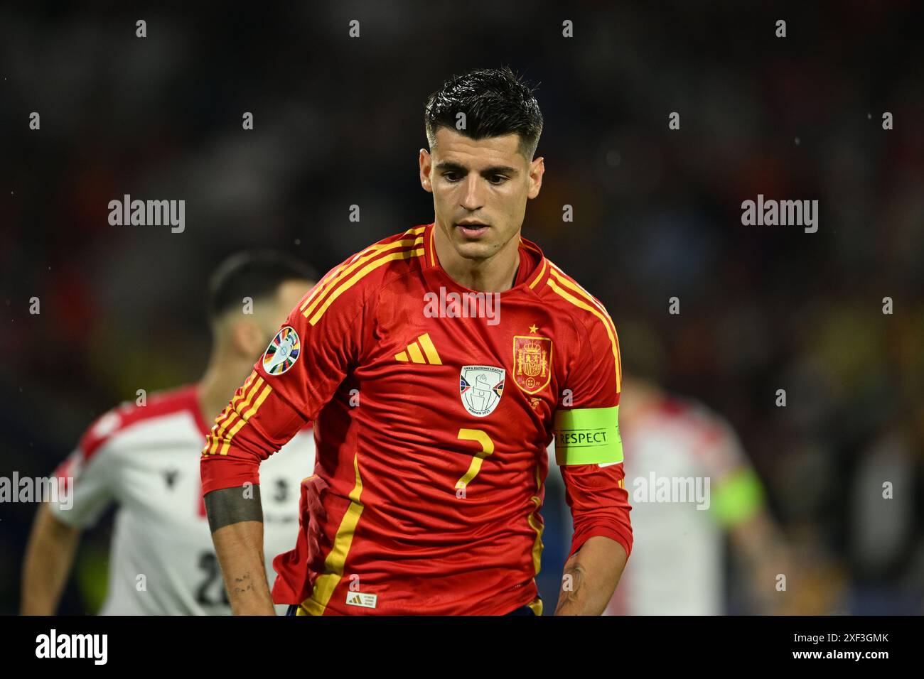 Alvaro Morata (Spain) during the UEFA Euro Germany 2024 match between ...