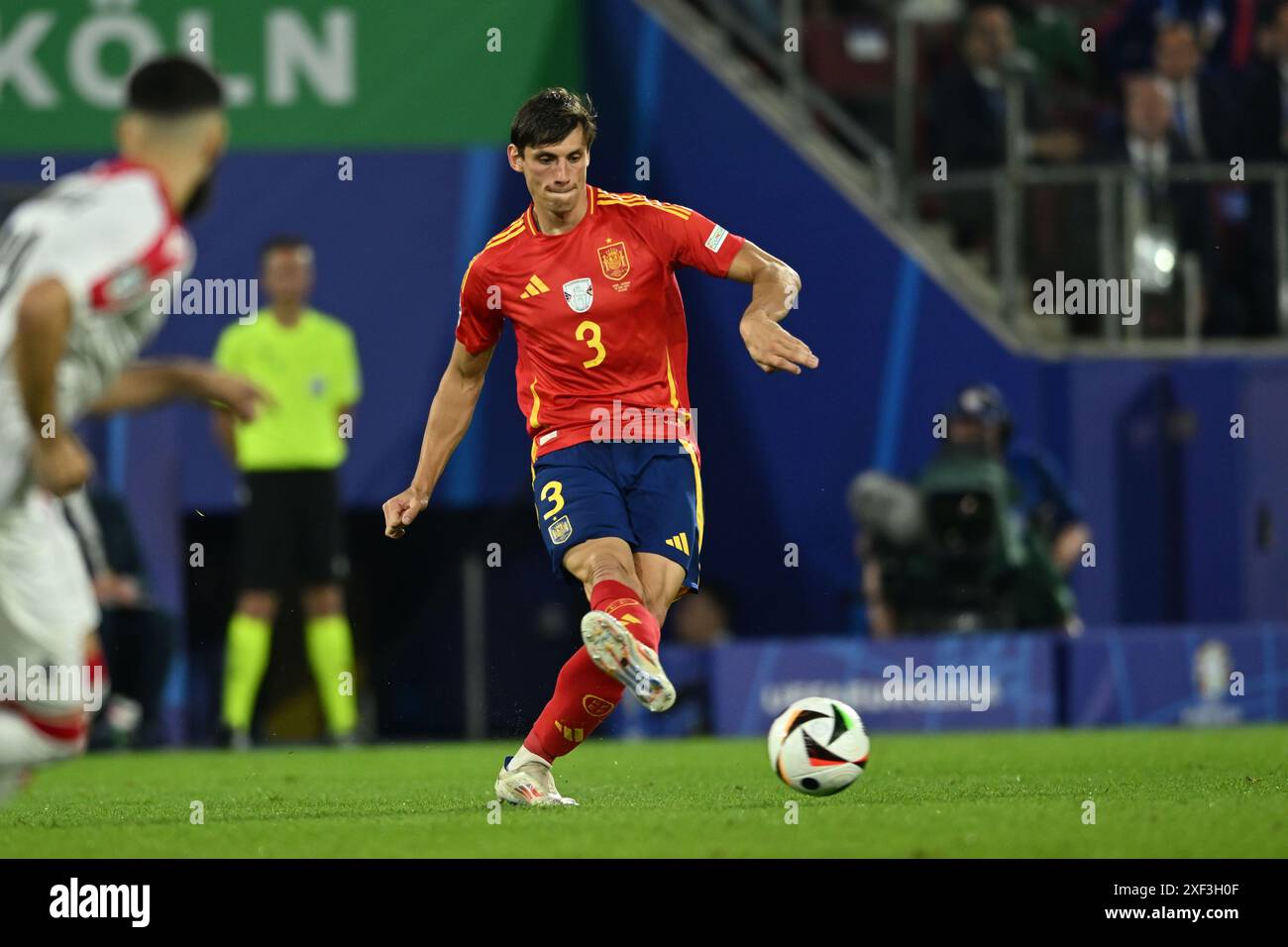 Robin Le Normand (Spain) during the UEFA Euro Germany 2024 match ...