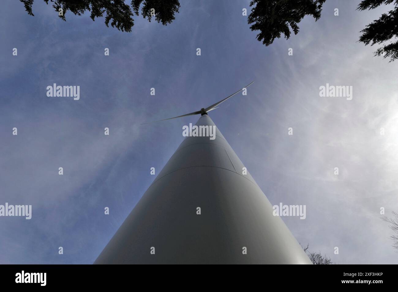 Photographs from 100m high Wind Turbines in Germany Stock Photo - Alamy