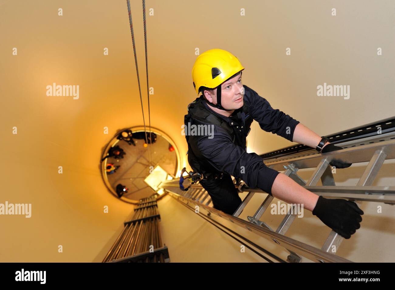 Wind turbine nacelle inside hi-res stock photography and images - Alamy