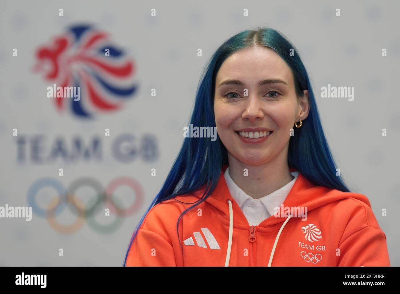 Team GB's Seonaid McIntosh during a Team GB kitting out session for the ...