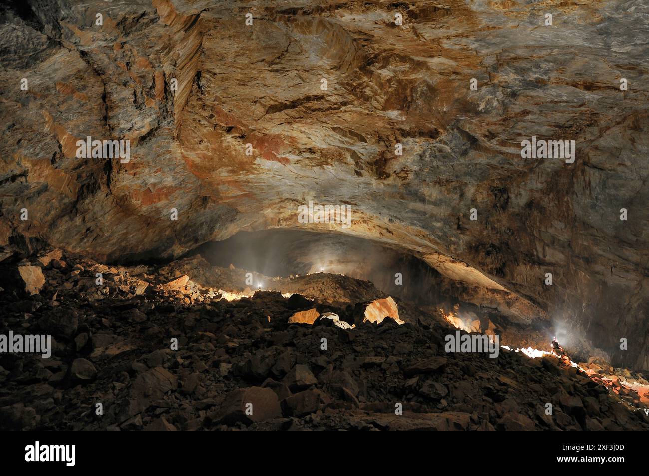 Exploring the giant caves of Mulu National Park, Sarawak, Borneo with a ...