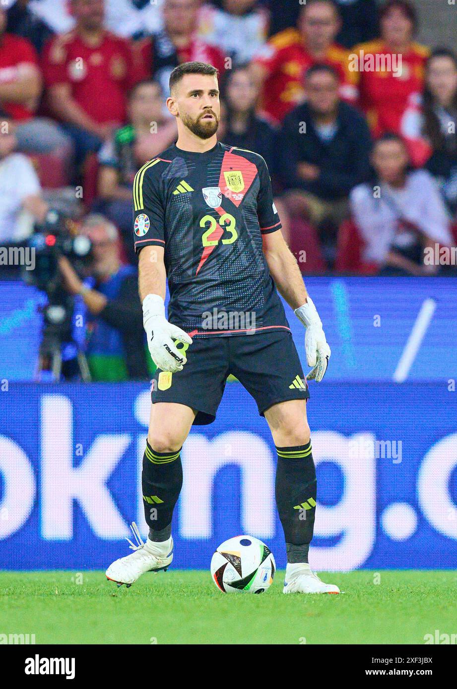 Unai Simon, ESP 23 in the best of 16 match SPAIN, Georgia. , . on Jun 30, 2024 in Cologne ...