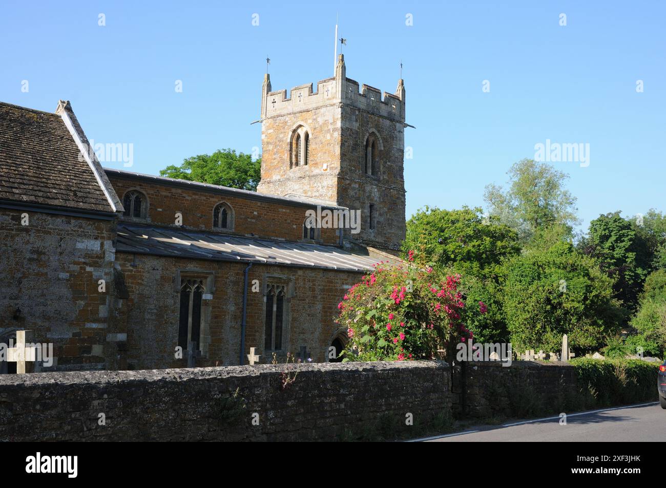 All Saints Church, Rushton, Northamptonshire Stock Photo - Alamy