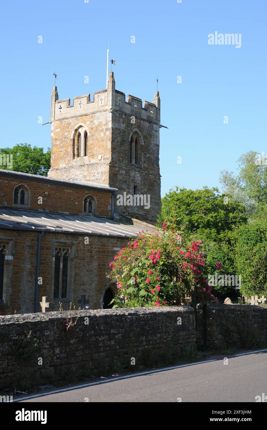 All Saints Church, Rushton, Northamptonshire Stock Photo - Alamy
