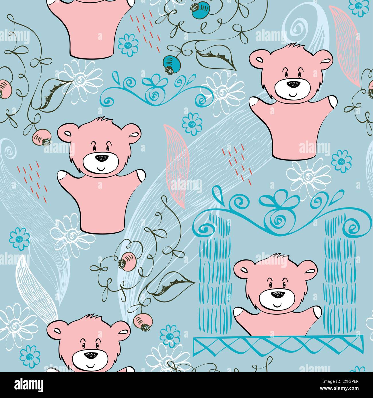 Hand puppet of dolls in puppet theater Stock Vector Image & Art - Alamy