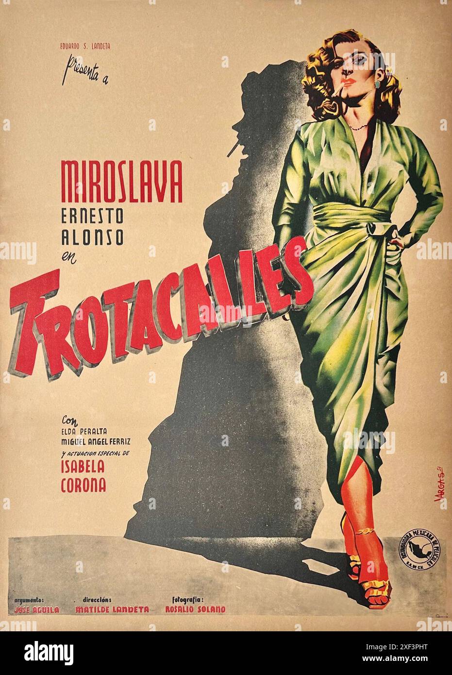 TROTACALLES (1951), directed by MATILDE LANDETA. Credit: Técnicos y ...