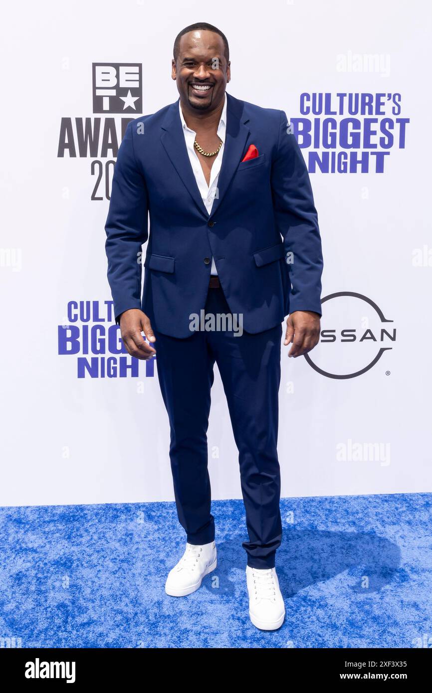 Los Angeles, USA. 30th June, 2024. Andre Pitre attends the arrivals of ...