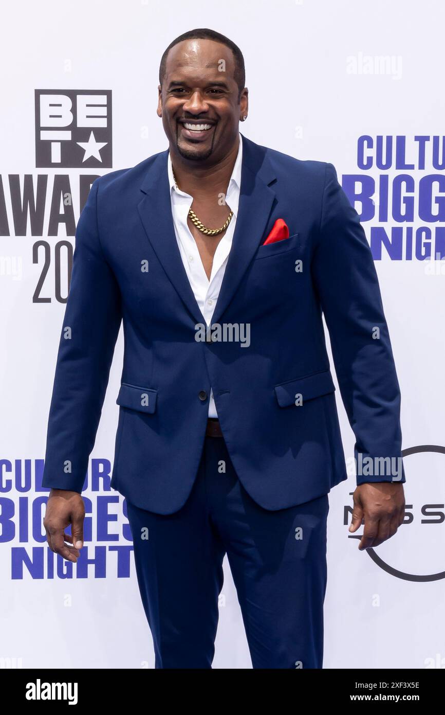 Los Angeles, USA. 30th June, 2024. Andre Pitre attends the arrivals of ...