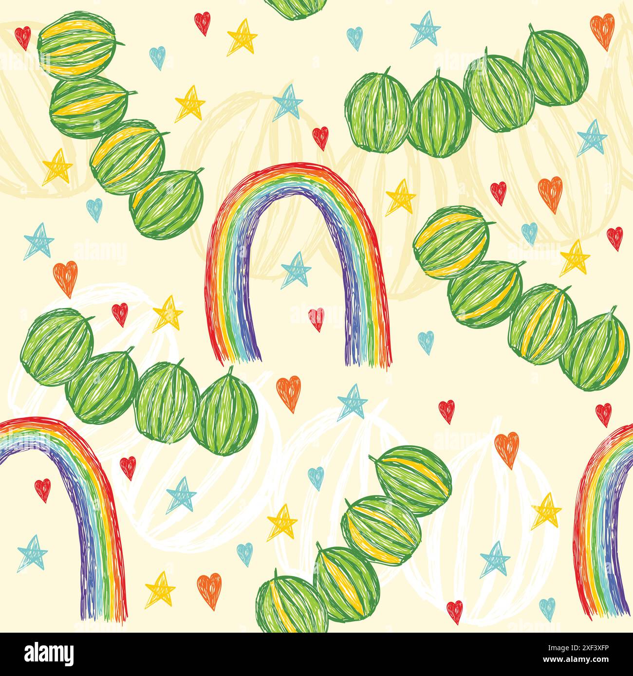 Childs drawing vector vectors Stock Vector Images - Alamy