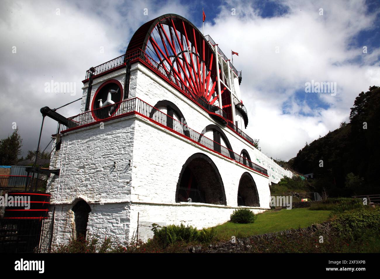 The Lady Isabella or Great Laxey Wheel is the World's largest working ...