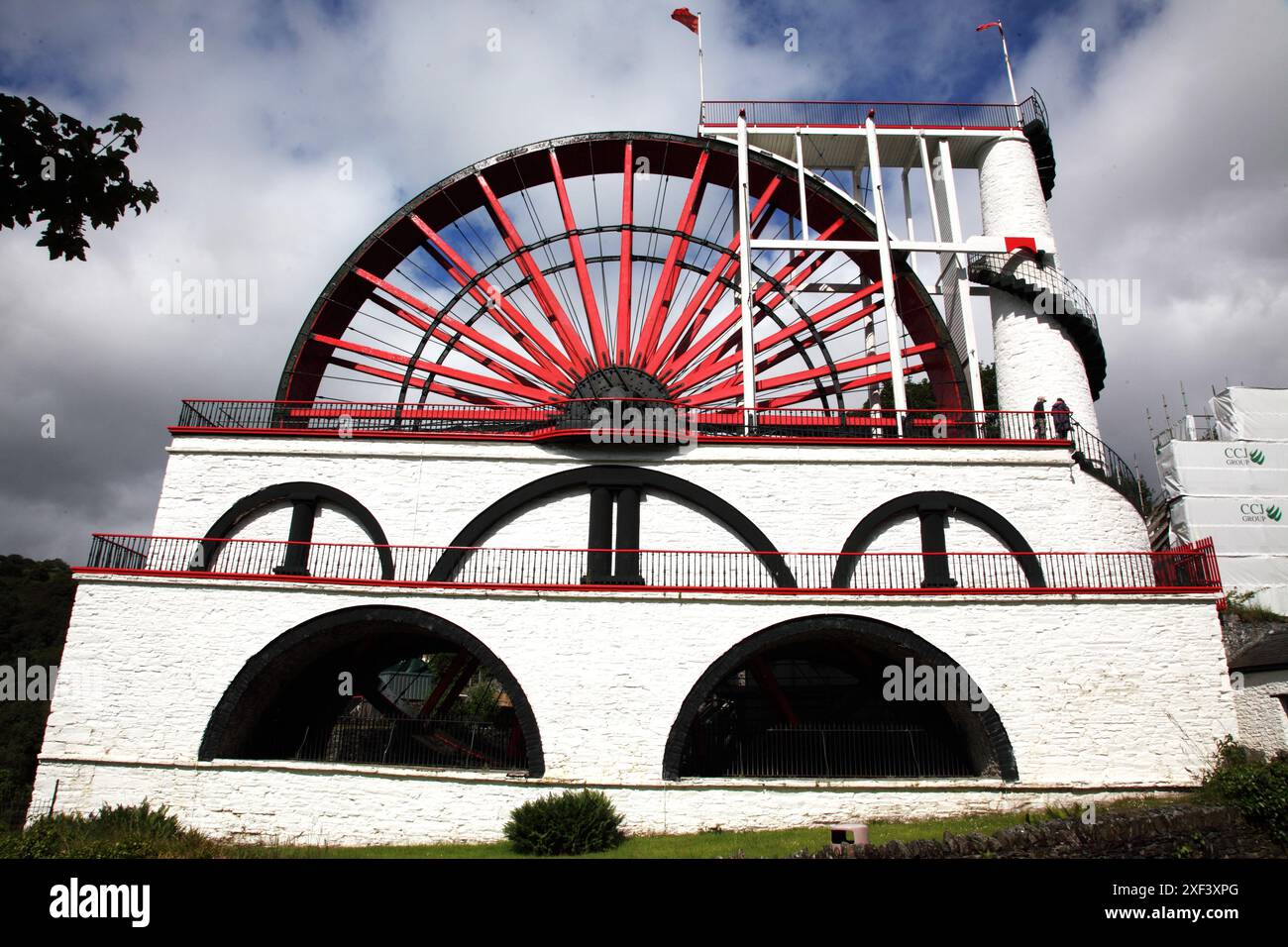 The Lady Isabella or Great Laxey Wheel is the World's largest working ...