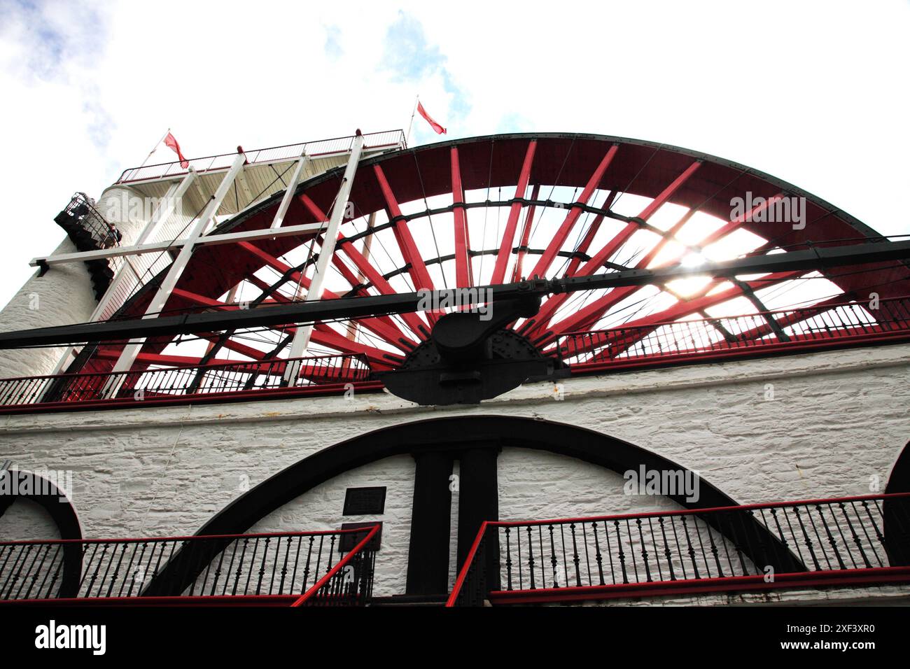 The Lady Isabella or Great Laxey Wheel is the World's largest working ...
