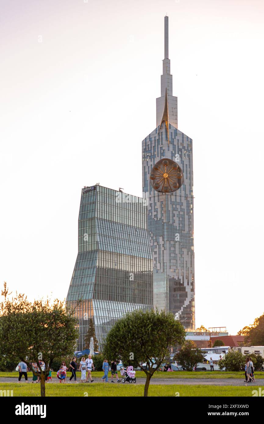 Batumi, Georgia - 12 JUNE 2024: The Batumi Tower or Batumi ...