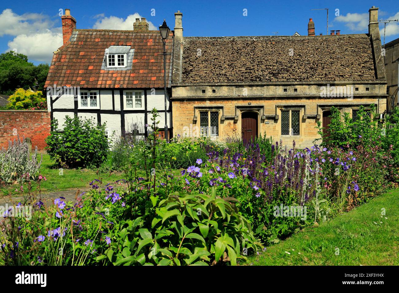 1 and 2, St John's Churchyard and Tower Lee, St John the Baptist church ...