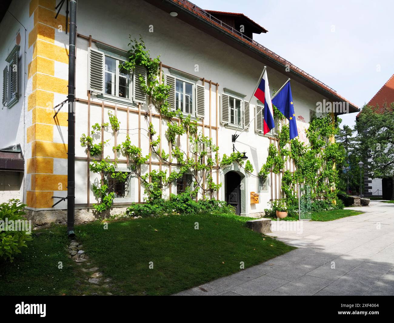 The Provosts House now a museum on Bled Island Bled Upper Carniola ...
