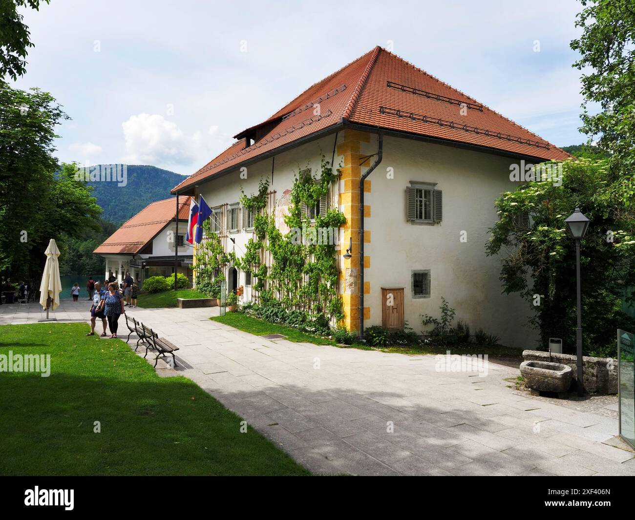 The Provosts House now a museum on Bled Island Bled Upper Carniola ...