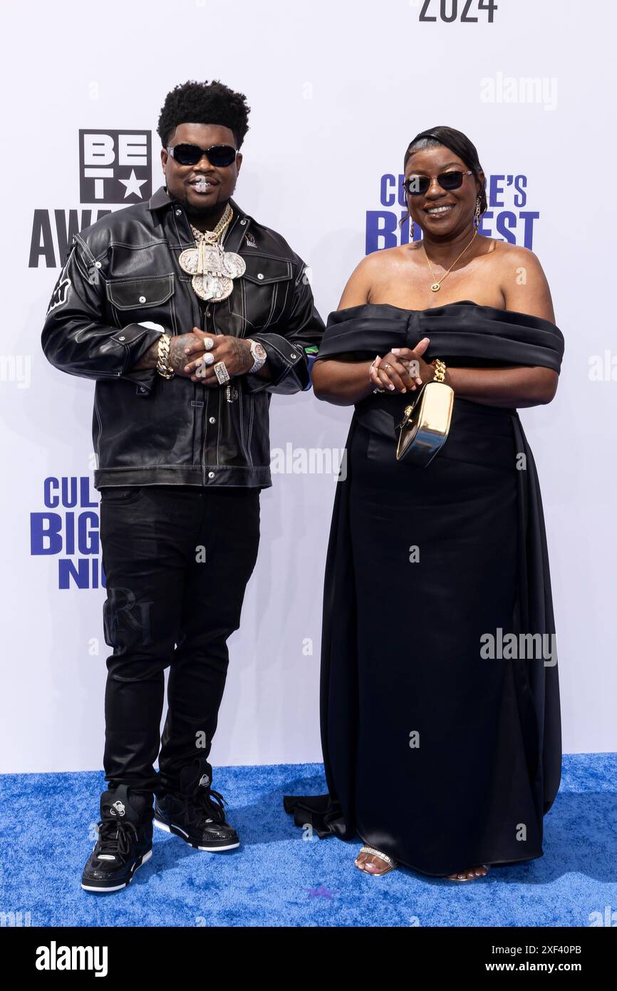 Los Angeles, USA. 30th June, 2024. BossMan Slow and Sharyl McCreary ...
