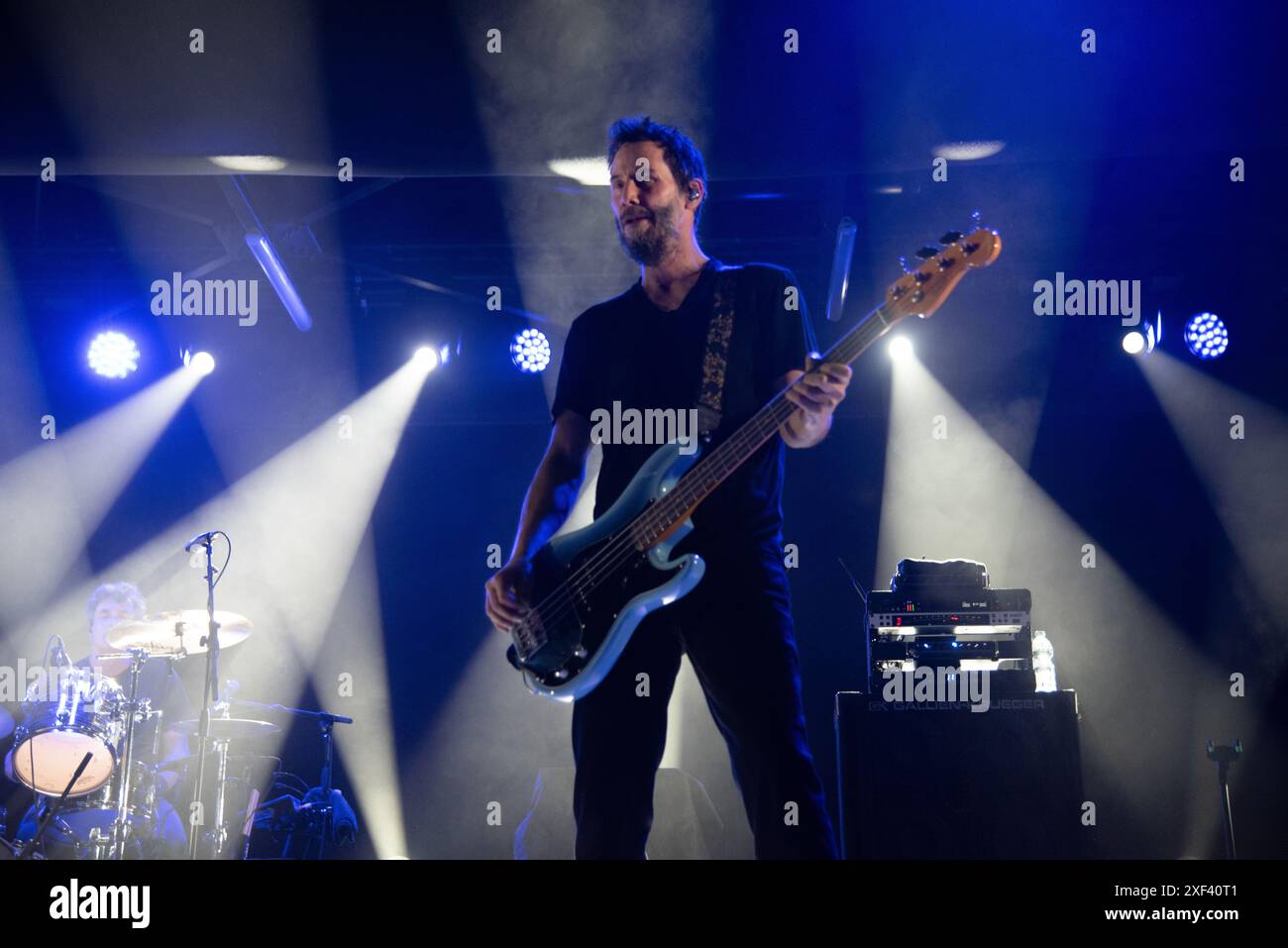 June 30, 2024 - Italy, Dogstar, and Keanu Reeves in concert at OGR in ...