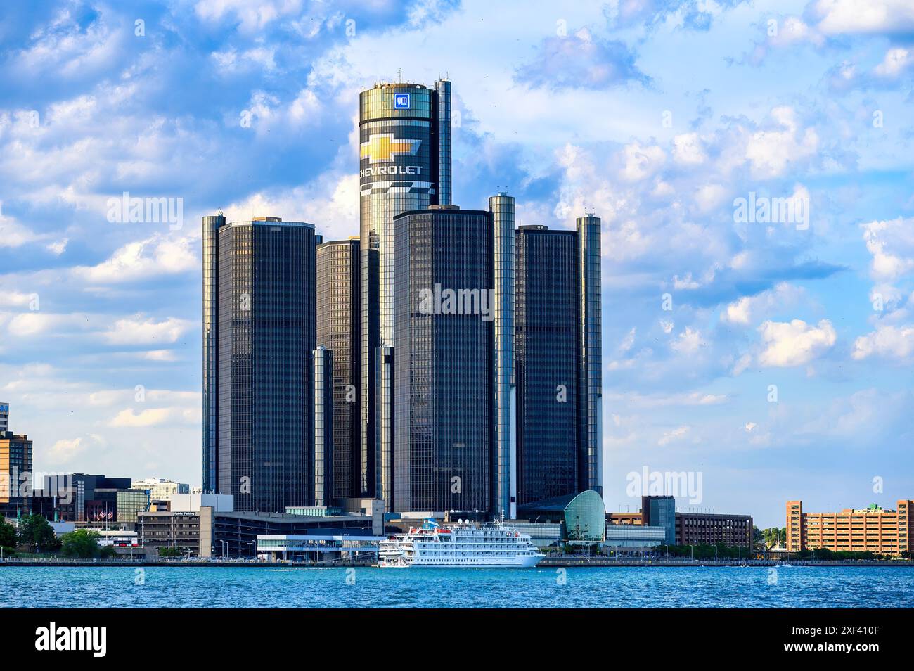 Renaissance Center, Detroit, Michigan, USA Stock Photo - Alamy