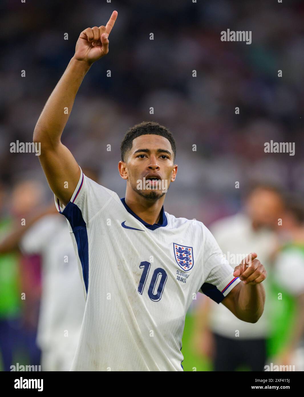 Gelsenkirchen, Germany. 30 Jun 2024 - England v Slovakia - UEFA Euro ...