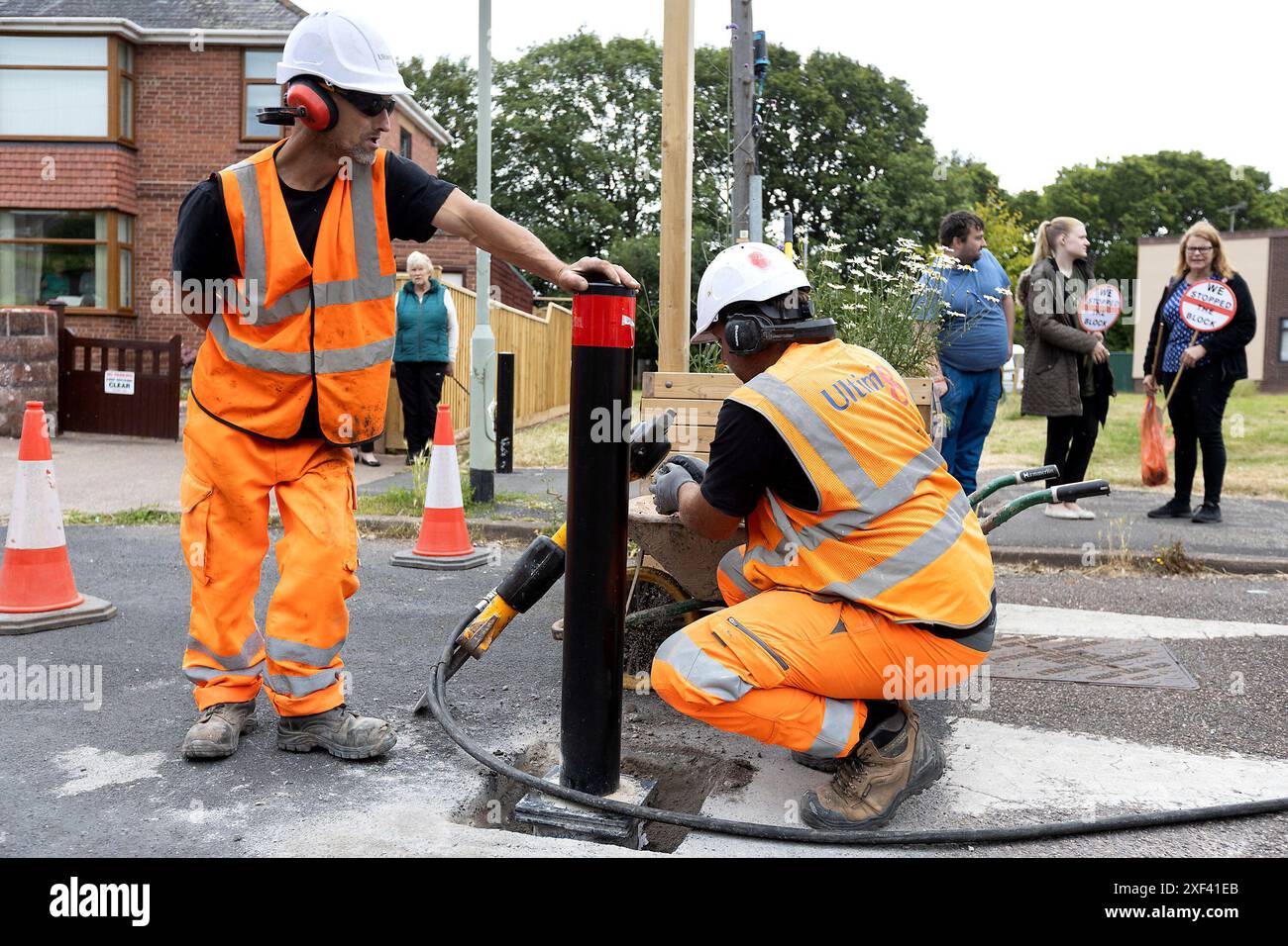Exeter, UK 29TH JuL 2024. After months of disputes and public anger ...