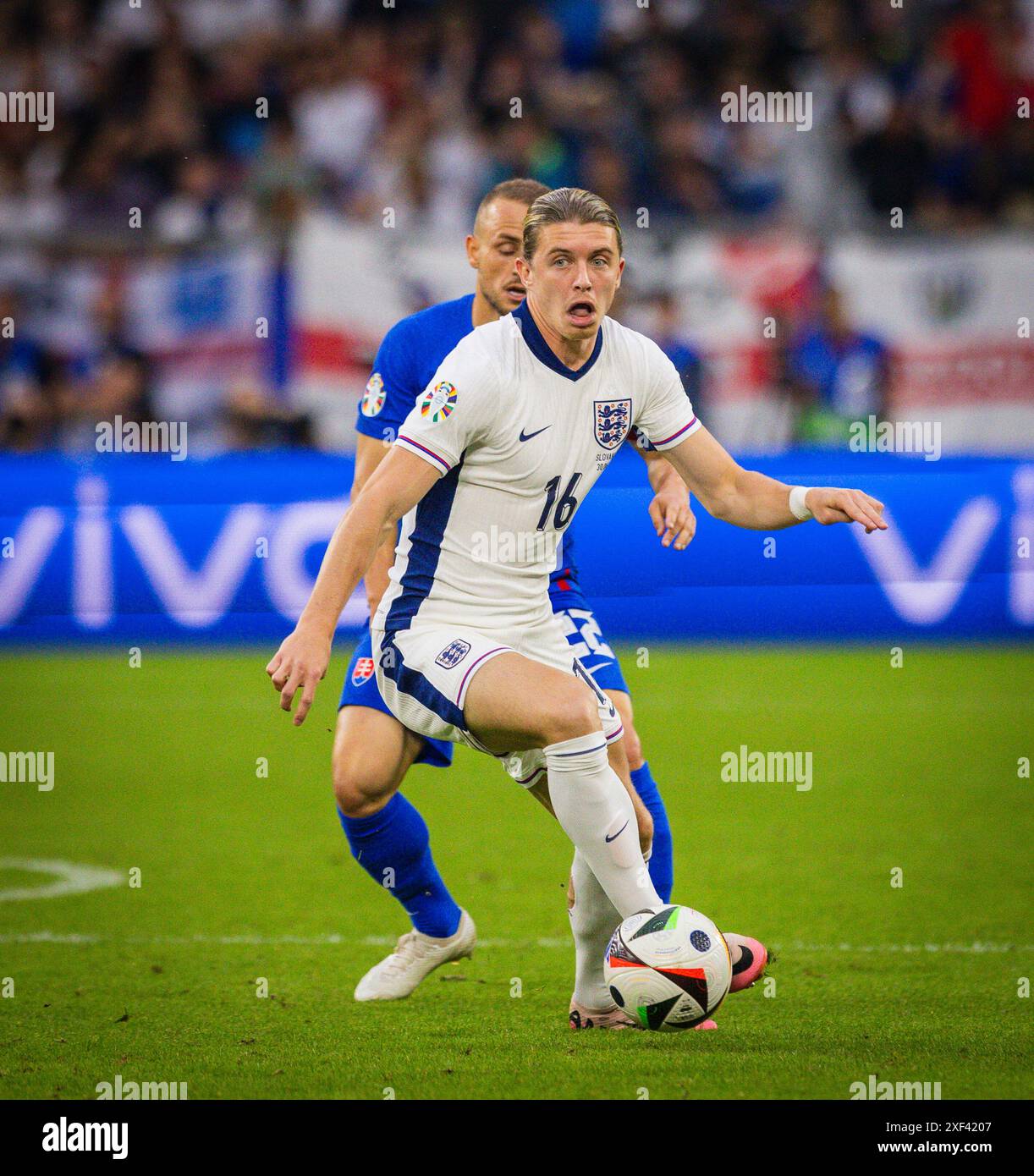 Gelsenkirchen, Germany. 30th Jun 2024. Conor Gallagher (ENG) England ...
