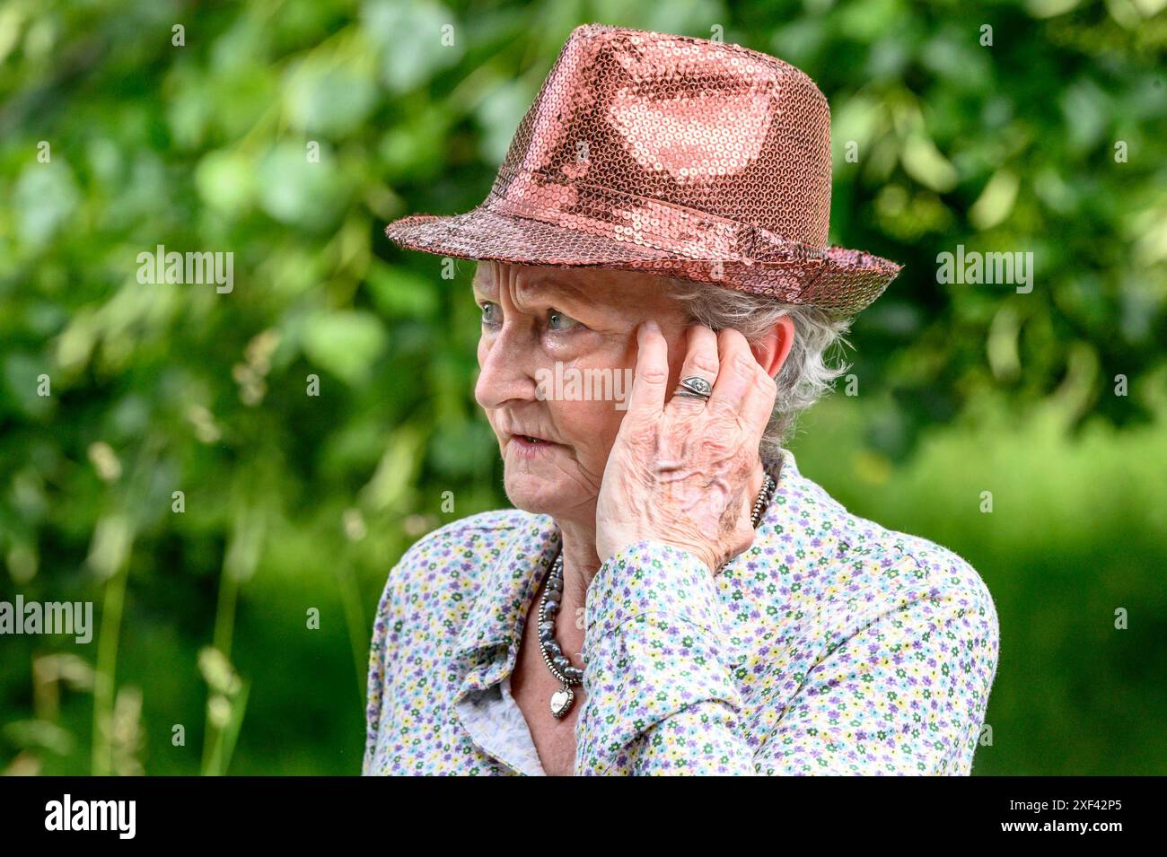 Jenny Jones / Baroness Jones of Moulsecoomb in a nice hat at the ...